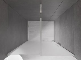 Mexen Velar, posuvné sprchové dveře do otvoru 110 cm, 8mm sklo námraza, chromová, 871-110-000-31-01