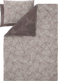 Livarno® Ložní povlečení z mikrovláknitého saténu, 200 x 220 cm, 70 x 90 cm (hnědá)