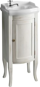 Sapho Retro - Umyvadlová skříňka 37x85x29 cm, starobílá 1641