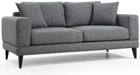 Hanah Home Dvoumístná pohovka NORDIC šedá 180 cm 560ARE1504