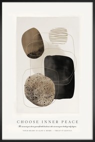 Tištěný obraz s rámem 60x90 cm Inner Peace – Styler