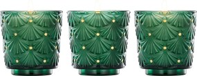 Voluspa dárková sada svíček Noble Fir Garland, 3x72 g