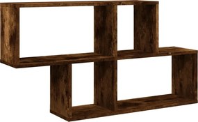 vidaXL Nástěnná police 100 x 20 x 53 cm kompozitní dřevo [848019] Barva: dub sonoma