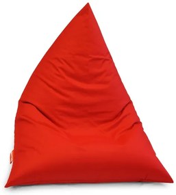 Červený sedací vak BeanBag Triangle scarlet rose