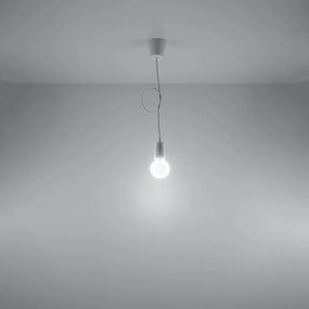 Sollux Lighting Závěsné svítidlo DIEGO 1 bílé