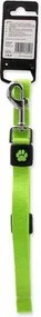 ACTIVE DOG Vodítko Premium M limetka 2x120 cm / Textilní vodítko pro p