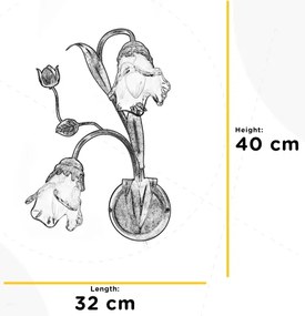 ONLI - Nástěnné svítidlo ARIANNA 2xE14/6W/230V