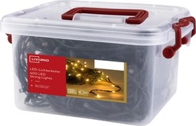 Livarno® Světelný LED řetěz, 400 LED (teplá bílá)