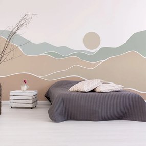 Samolepka na zeď 185x90 cm Desert Sunrise – Ambiance