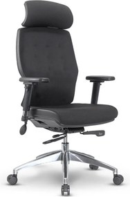 Ergonomická kancelářská židle MOSH Elite H – černá
