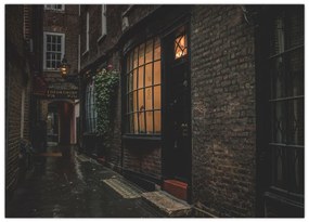 Obraz - Londýnská ulice (70x50 cm)