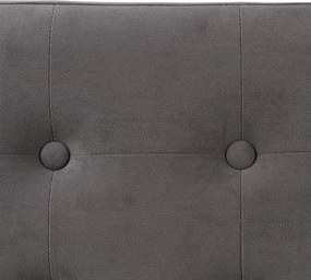 Velký pouf s odkládací přihrádkou v šedé barvě, pouf na chodbu, pouf na pokoj, skládací pouf, sedadlo, pouf