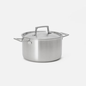 Fabini Kastrol Lucca 4.0, Ø 24 cm (5,5 l) - Nerezový beznýtový kastrol z vícevrstvé nerezové oceli s poklicí