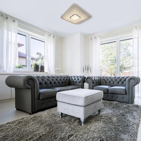 Stropní LED svítidlo Yax, 1x LED 24w, 3000-6000k, w, s ovladačem