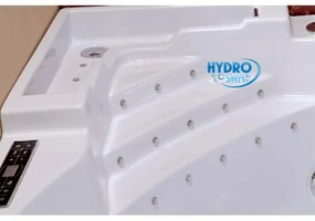 NIKIDO Hydro masážní vana SICILIE 140x140x62 s ohřevem