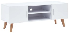 TV stolek Hyde - bílý | 120x40x46 cm