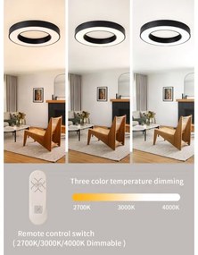 Immax NEO 07209L-LED Stmívatelné svítidlo PASTEL LED/53W/230V 60cm černá Tuya+DO