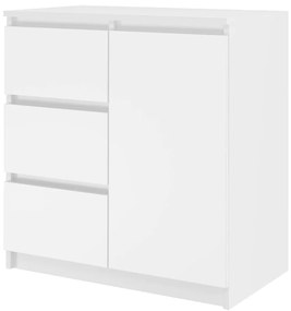 Komoda MALAGA 1D3S Bílá