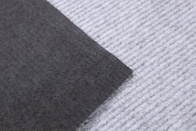 Vopi koberce Kusový koberec Quick step šedý čtverec - 100x100 cm
