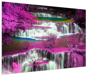 Obraz vodopádů (100x70 cm)