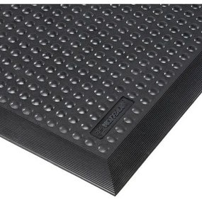 Notrax  Protiúnavová rohož Skystep™ s bublinkovým povrchem, černá, 90 x 120 x 1,3 cm