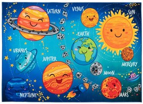 Dětský koberec Torino Kids 230 solar system 160 x 230 cm