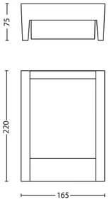 Philips 16460/93/16 - LED Venkovní svítidlo MYGARDEN ARBOUR LED/6W/230V IP44