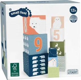 Small Foot Stohovací kostky "Arctic" / od 12 měsíců