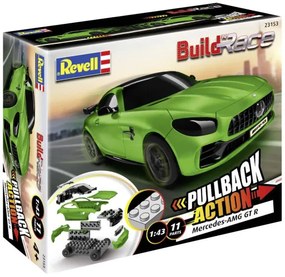 Revell Build 'n Race auto 23153 - Mercedes-AMG GT R, zelený, 1:43