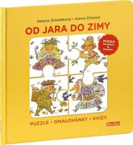 Presco Group OD JARA DO ZIMY – Puzzle  básničky  omalovánky  kvízy