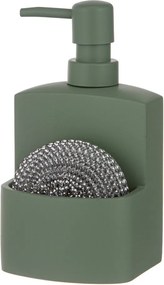 Šalvějově zelený dávkovač mýdla z polyresinu 250 ml Essentials – Ladelle