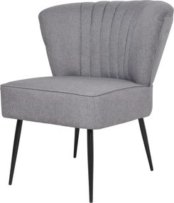 vidaXL Koktejlová židle textil [244099] Barva: světle šedá