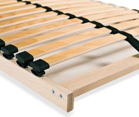 Lamelový rošt postele s 28 lamelami 7 zón 70 x 200 cm 246443