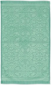 Pip Studio ručníky z bavlněného froté Tile de Pip, zelené (Luxusní ručníky z bavlněného froté v designu Tile de Pip v zelené barvě )