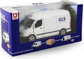 RAPPA 242524 Kovové auto GLS s otevíracími dveřmi 12 cm / od 3 let