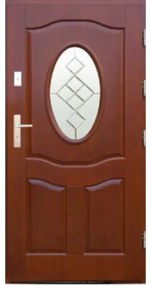 Archo - Venkovní vchodové dřevěné dveře Masivní D-34 105075