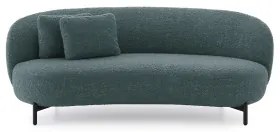 Lunam  sofa Curly petrolejová Kartell