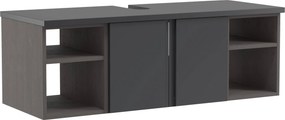 XXXLutz SKŘÍŇKA POD UMYVADLO, barvy grafitu, 120/41/47 cm Held - Online Only koupelnové skříňky - 000307017207