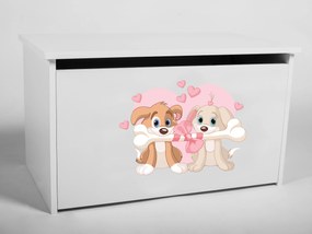 ADRK Furniture Truhla na hračky DARIA TB-Dar-DOG-O010
