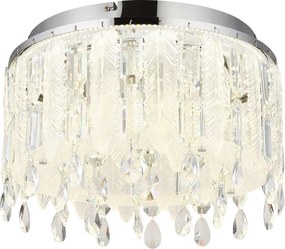 XXXLutz STROPNÍ LED SVÍTIDLO, 38/26 cm Globo - Online Only svítidla - 007326120402