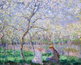 Obrazová reprodukce Springtime, 1886, Monet, Claude
