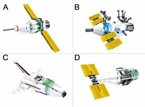 Sluban Space M38-B0731H Satellit H / LEGO - kompatibilní / Počet figur