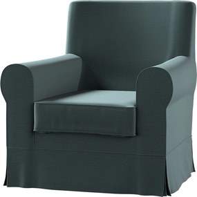 Potah na křeslo IKEA Ektorp Jennylund barva zelená látka sametová