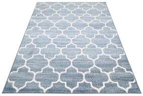 Kusový koberec PP Avera modrošedý 80x150cm