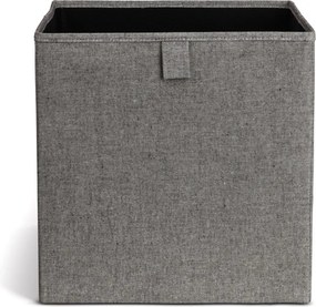 Šedý látkový úložný box 32x31,5x31,5 cm Soft Storage Cube – Bigso