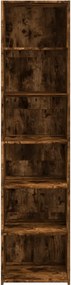 Skříň highboard kouřový dub 45 x 41 x 185 cm kompozitní dřevo 3281677