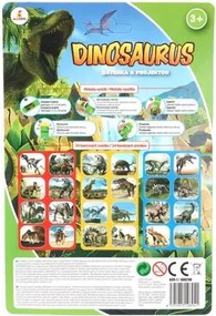 Svítilna s projektorem Dinosauři 2v1 / Dětská svítilna / 24 obrázků /