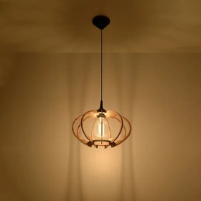 MANDELINO Závěsné světlo, dřevo SL.0392 - Sollux