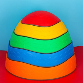 Creative Corner Smyslová stezka říční kameny pro trénink rovnováhy podlaha je láva hra 5ks