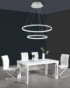 Toolight - LED závěsné svítidlo Vegas 40+60cm + dálkové ovládání, bílá, OSW-07858